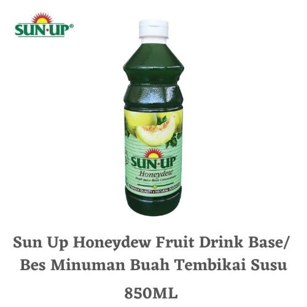 Sun Up 850ml Honeydew Fruit Juice Base Concentrate